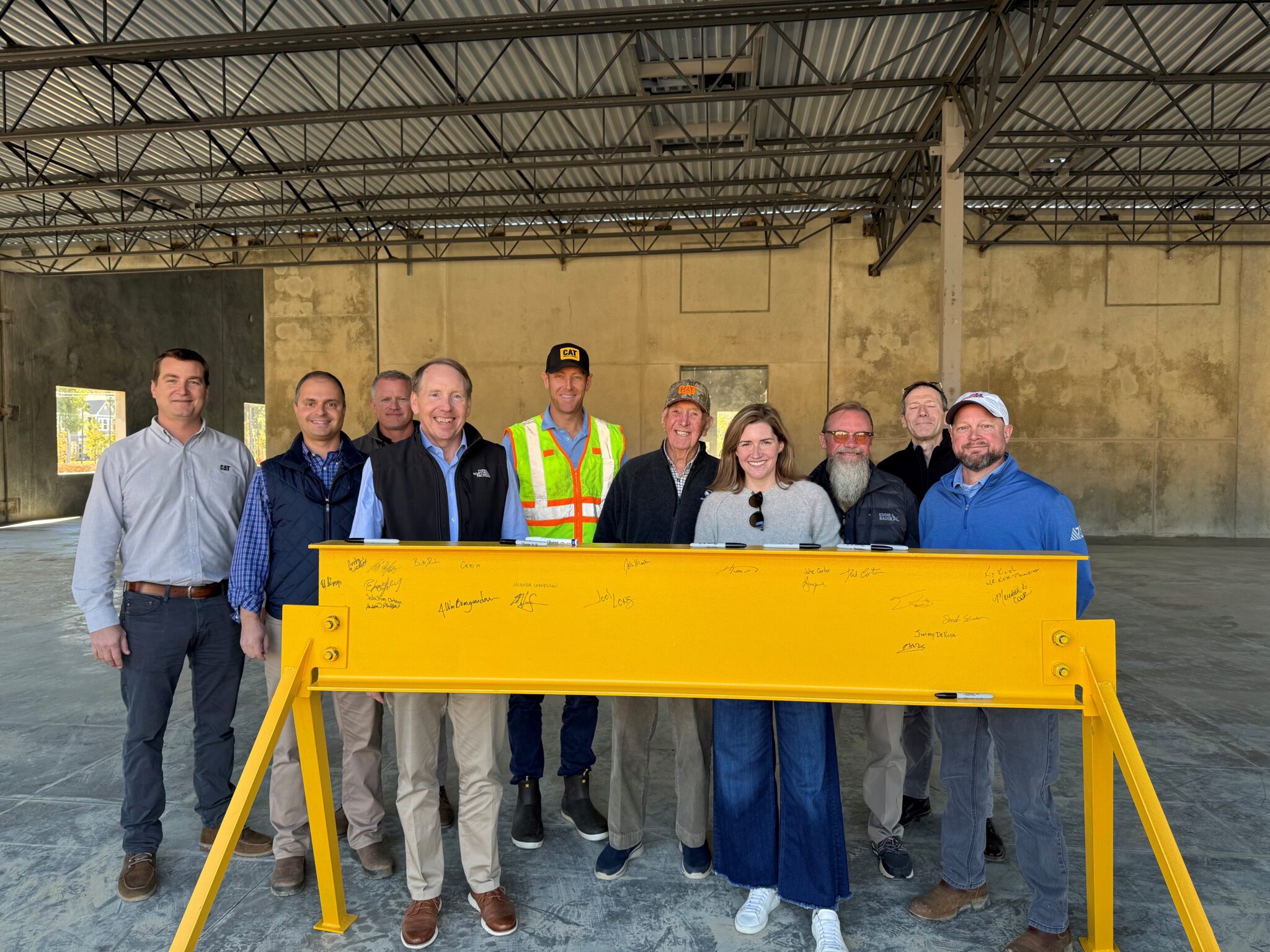 Weisiger Group Tops Out New Carolina Cat Facility in Gastonia ...